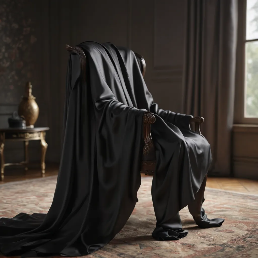 Discover the Opulent Charm of Black Silk Robes on Amazon