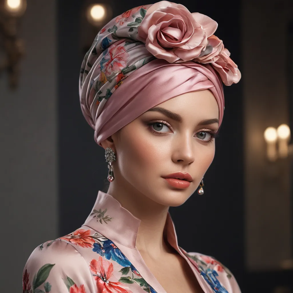 Luxuriate in Style with the Grace Eleyae Silk Turban for Fashion ...